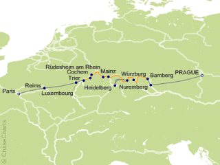 Viking River Rivers - Moselle Cruise Tour 11 Night Cities of Light from ...