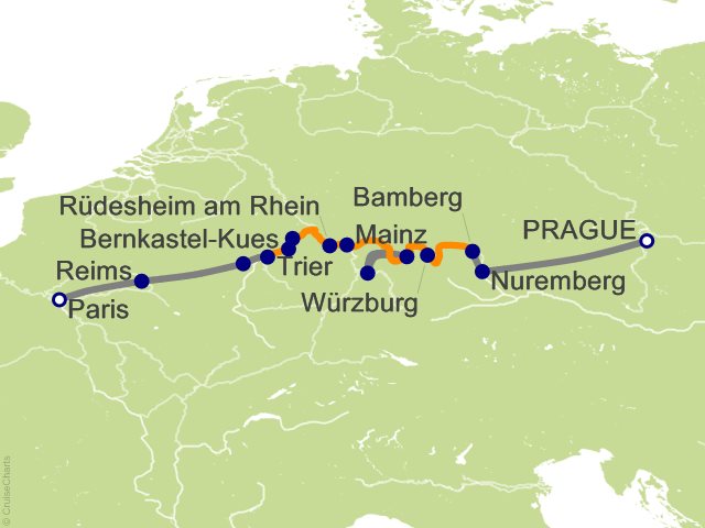 Viking River Rivers - Moselle Cruise Tour 11 Night Cities of Light from ...