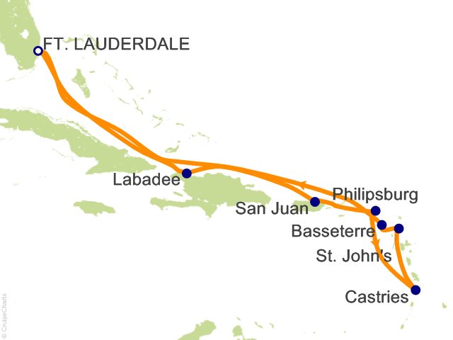 Royal Caribbean Routes